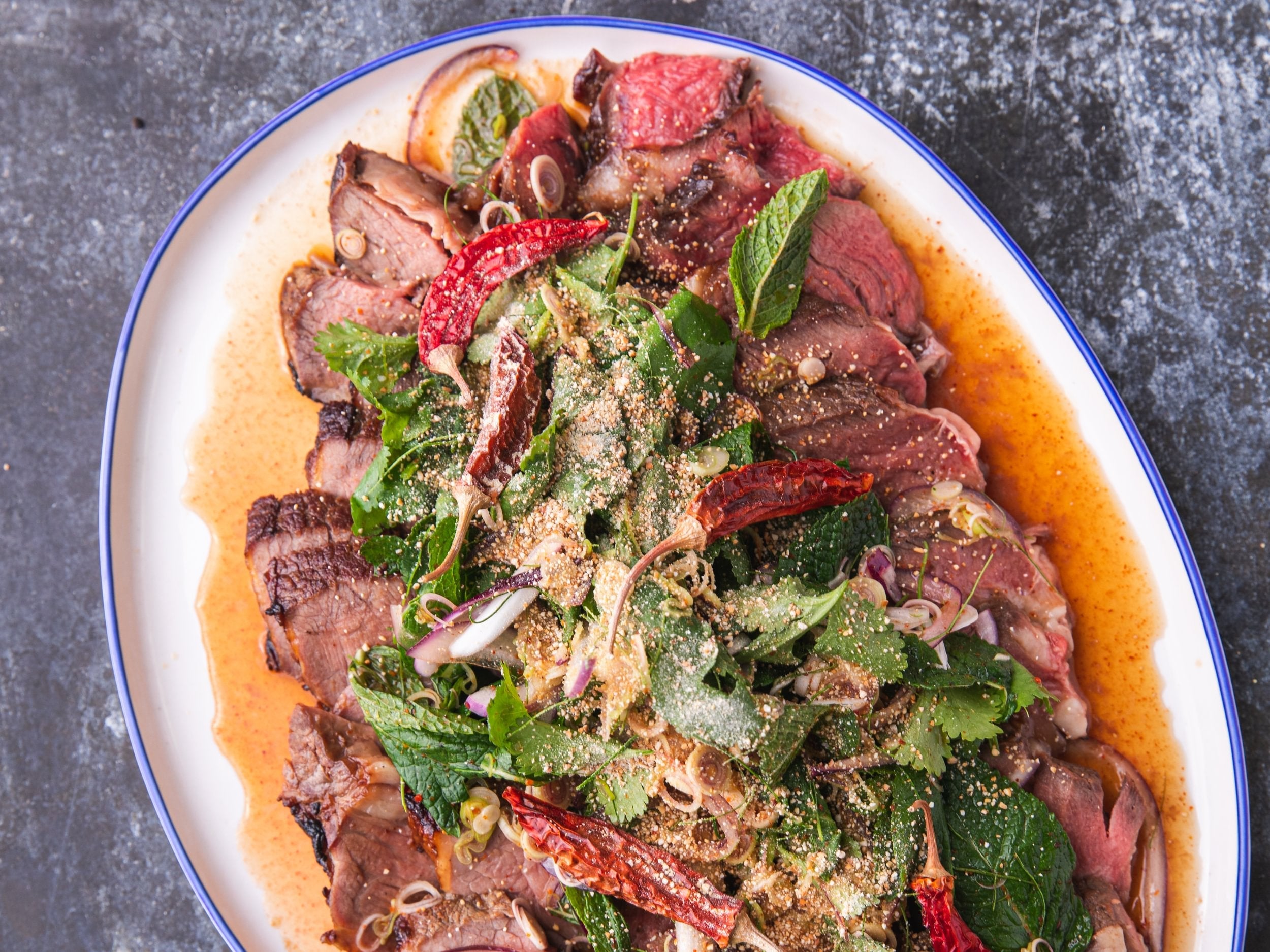 Ribeye Waterfall Salad Recipe | Gozney