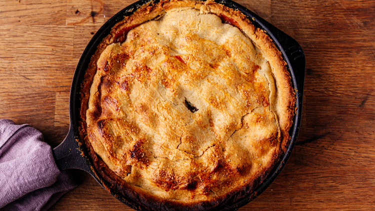 Skillet Pan Apple Pie Recipe | Pizza Oven Dessert | Gozney